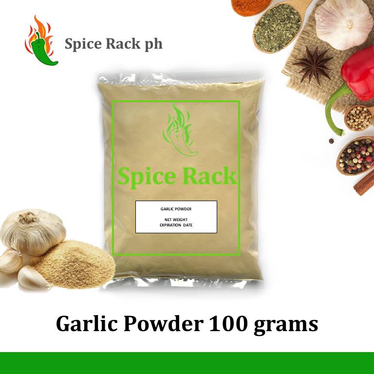 Spicerackph Garlic Powder 100 grams | Shopee Philippines