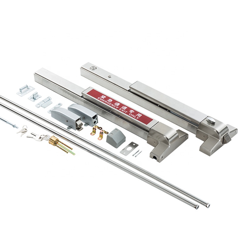 Fire rated Door Exit Device Lock Push type panic bar Escape Panic exit ...