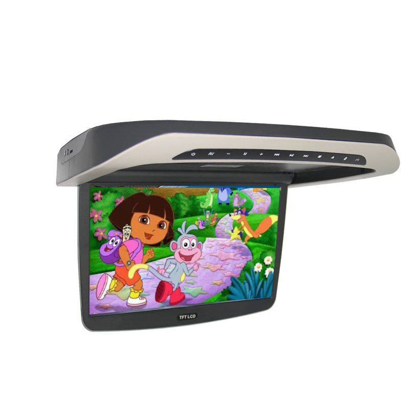 Roof Mounted monitor cheap price ceiling monitor for bus truck 18.5inch ...