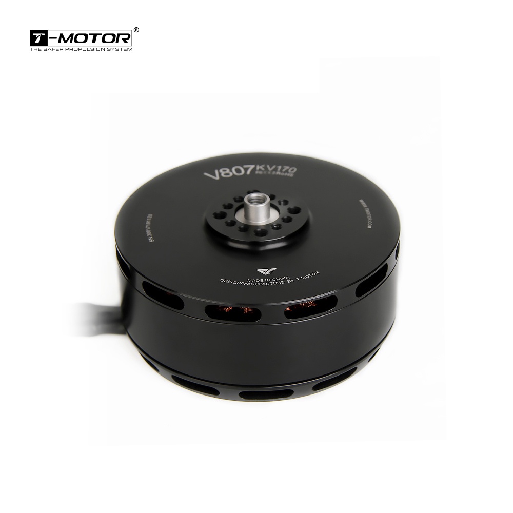 T-motor V807 Kv170 36v 48v and high performance Drone Big Plane Motor 10kg 15kg Brushless Manned ...