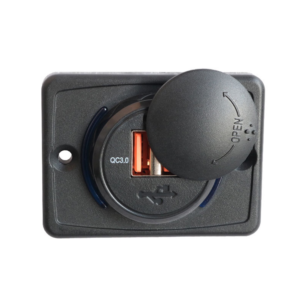 USB Charging Ports for Buses Usb Bus Charger 12 24V Flush Mount Socket ...