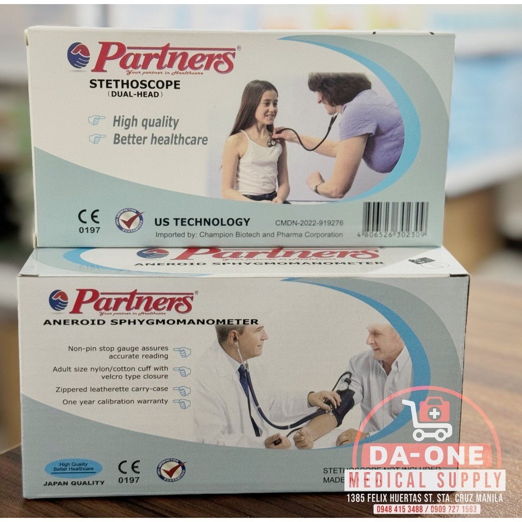 Bp Manual with Stethoscope Partners | Shopee Philippines