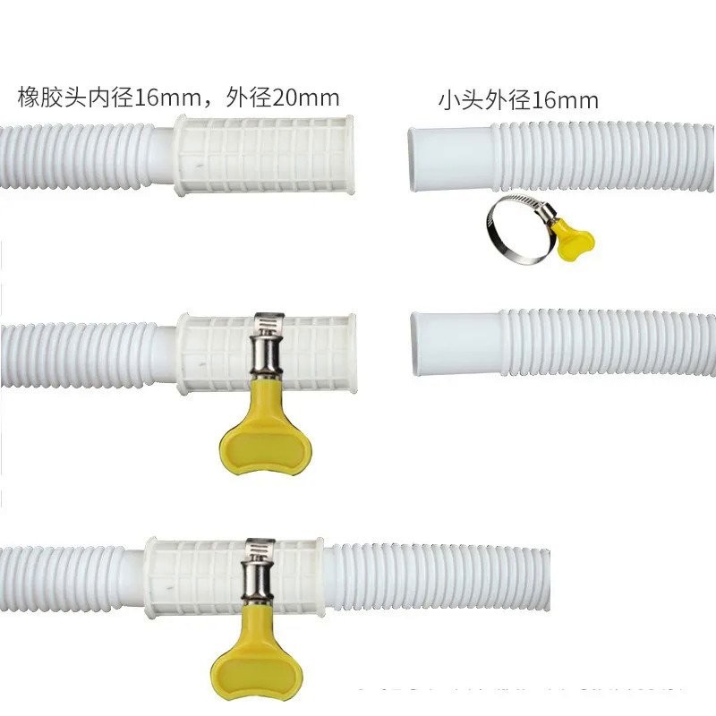 Newly launched 1M Plastic Air Conditioning Drain Hose Universal Water ...
