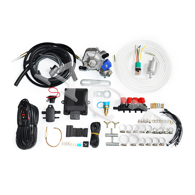 CNG LPG gas kit with tank for car electric car conversion kit LPG gas ...