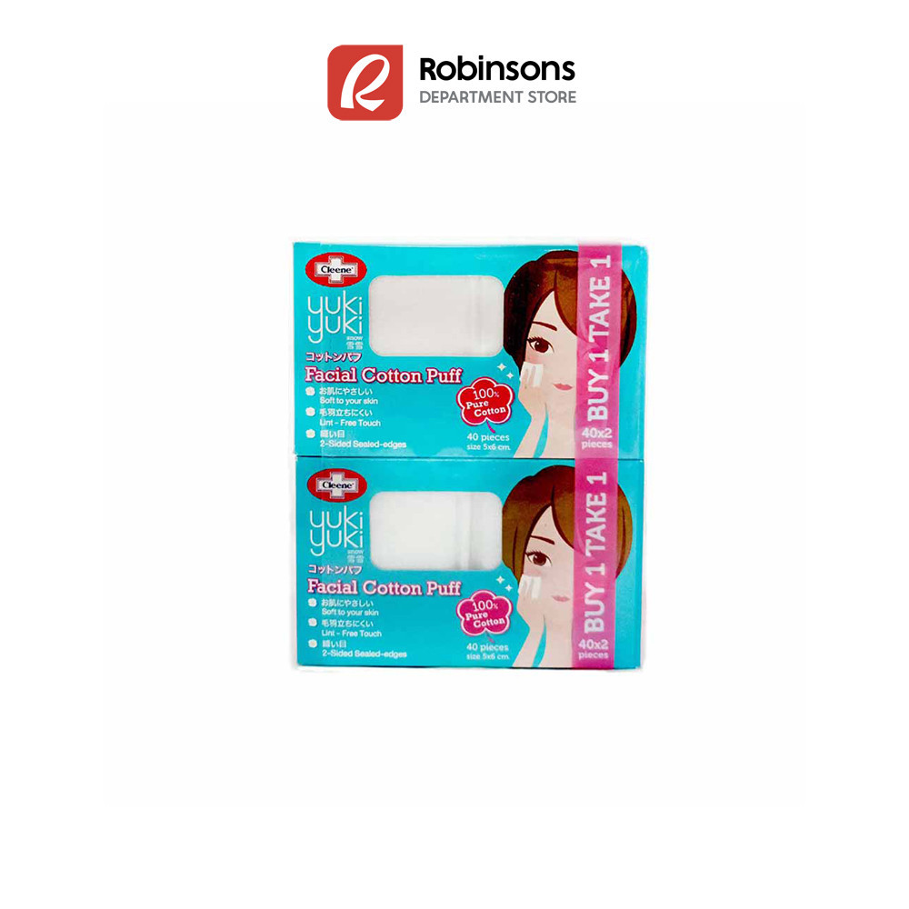 Cleene Cotton Pads Yuki Puff B1T1 | Shopee Philippines