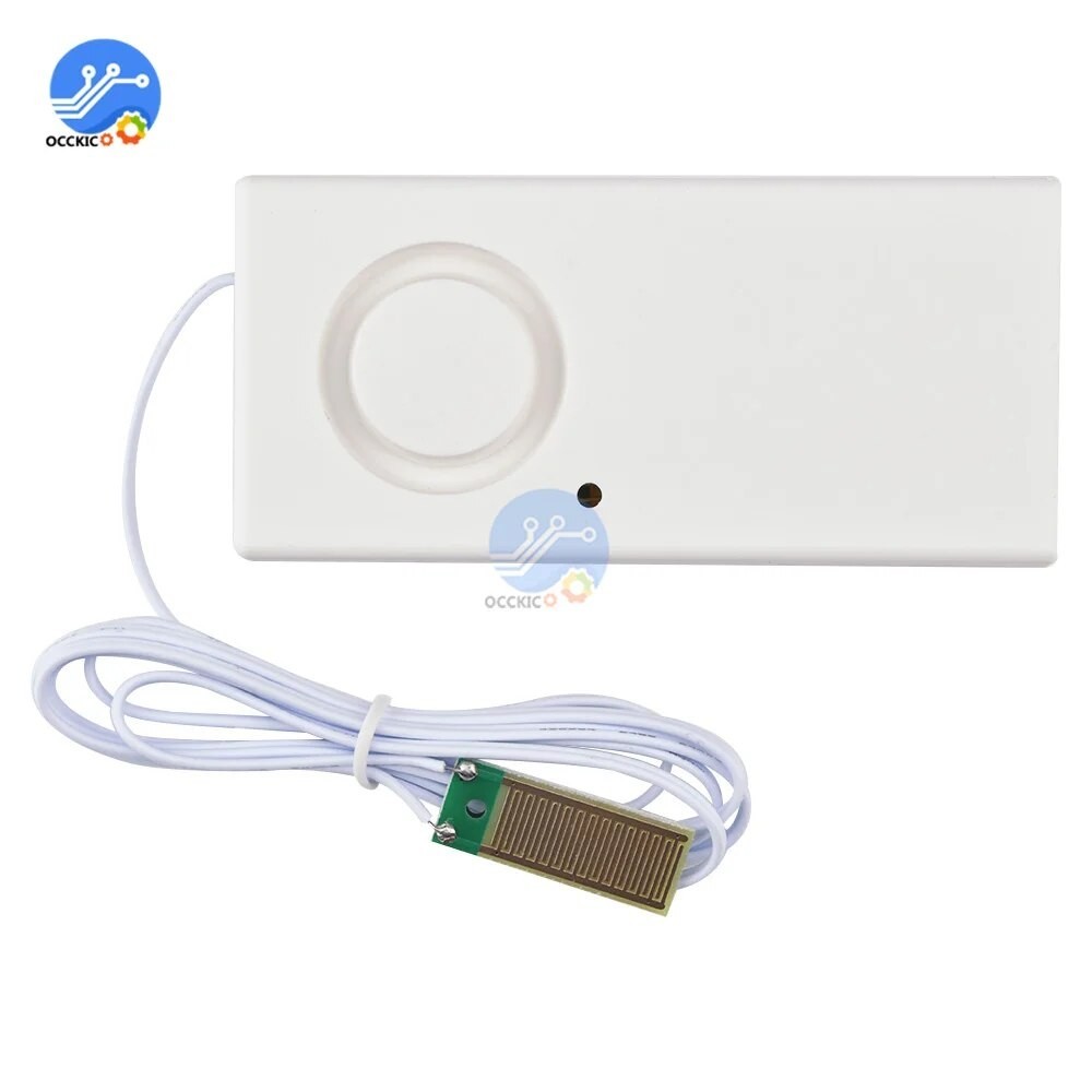 ☭Home Alarm Water Leakage Spot Alarm Detector 120dB Water Leak Sensor ...