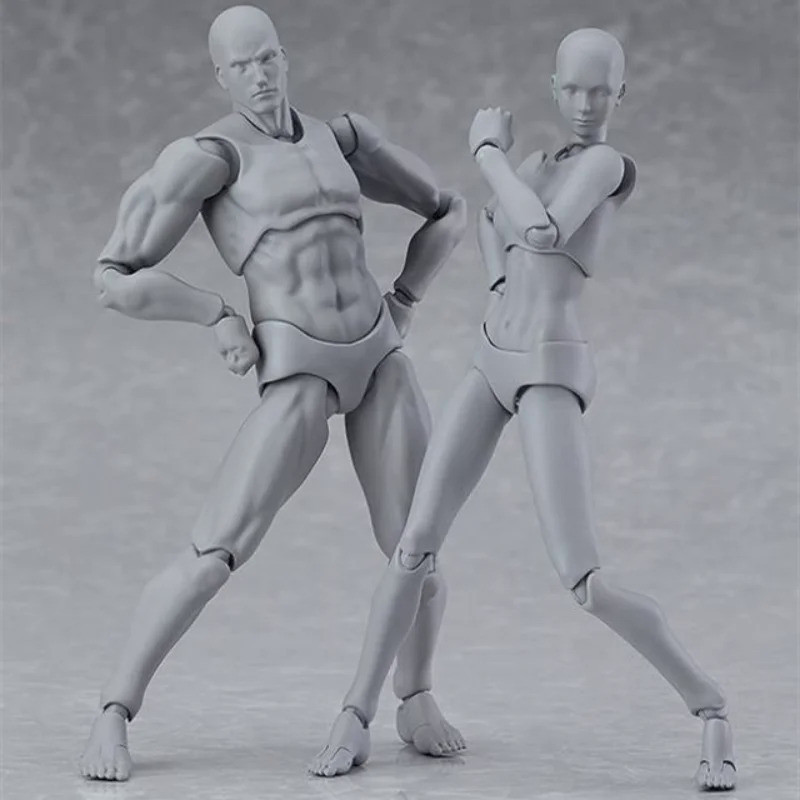 KQEA 14Cm Artist Art Painting Anime Figure Sketch Draw Male Female ...