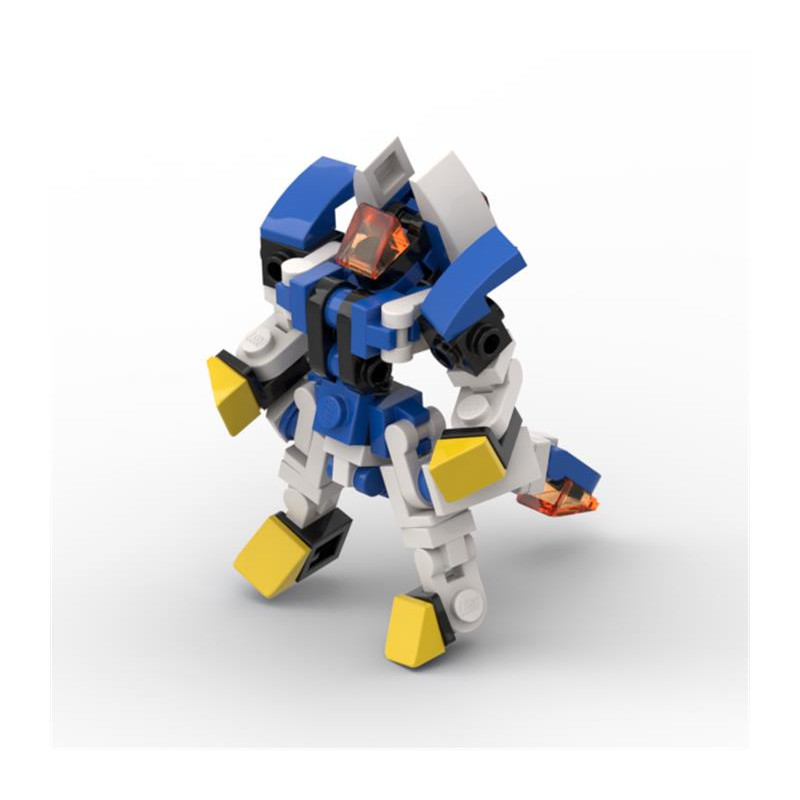 Moc Small Deformation Mecha Outer Bone Series Robot Compatible Lego ...