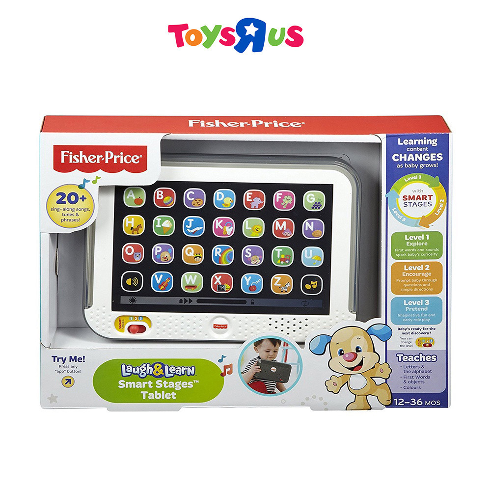 Fisher Price Smart Stages Tablet Grey | Shopee Philippines