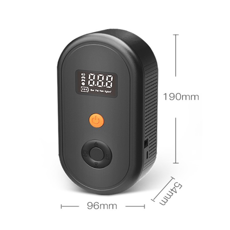 12v Mini Car Tyre Electric Portable Air Pump Air Compressor Max White ...