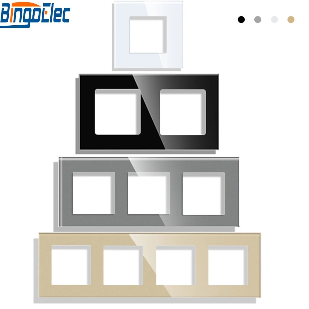 Bingoelec EU European Standard Light Wall Touch Switch Socket Outlet ...