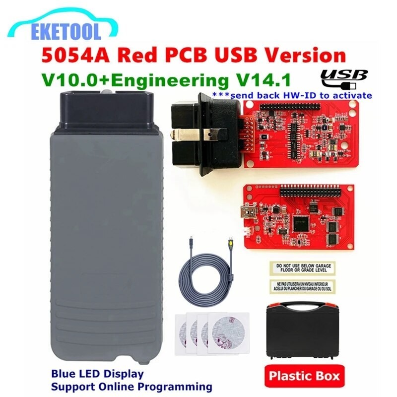 New Type 5054A USB Version Red PCB V10.0 & Engineering V14.1 Blue LED ...