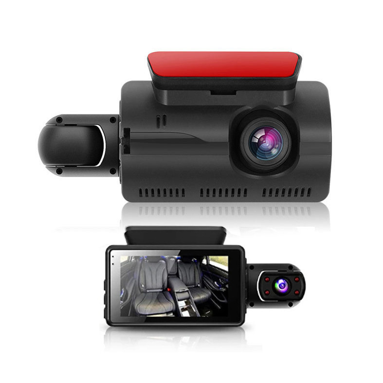 A68 HD 1080P WIFI Mobile Phone Connection Car Front Inside Dual Rotary ...