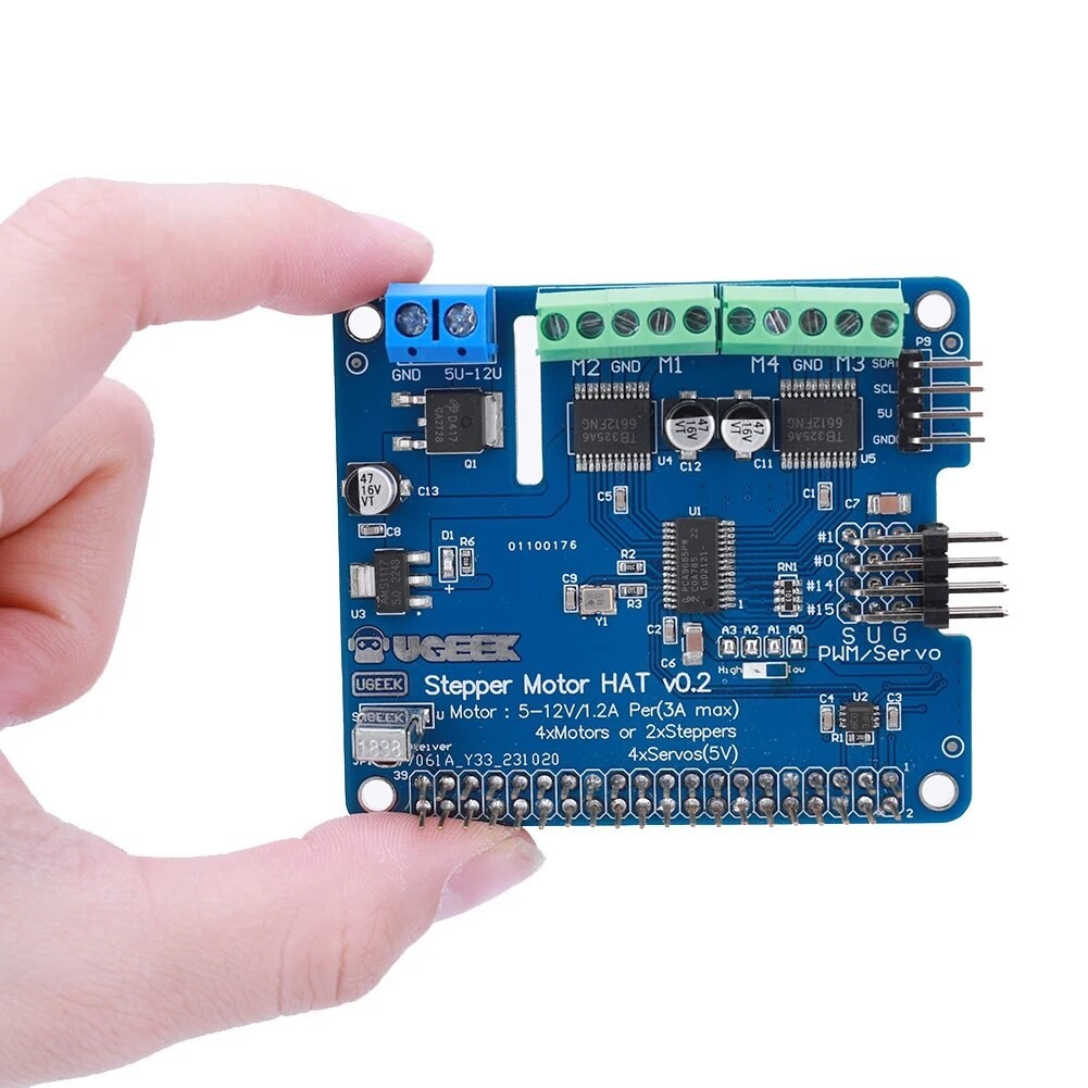 Robot Expansion Board Stepper Motor Driver Board 5V-12V Stepper Motor ...