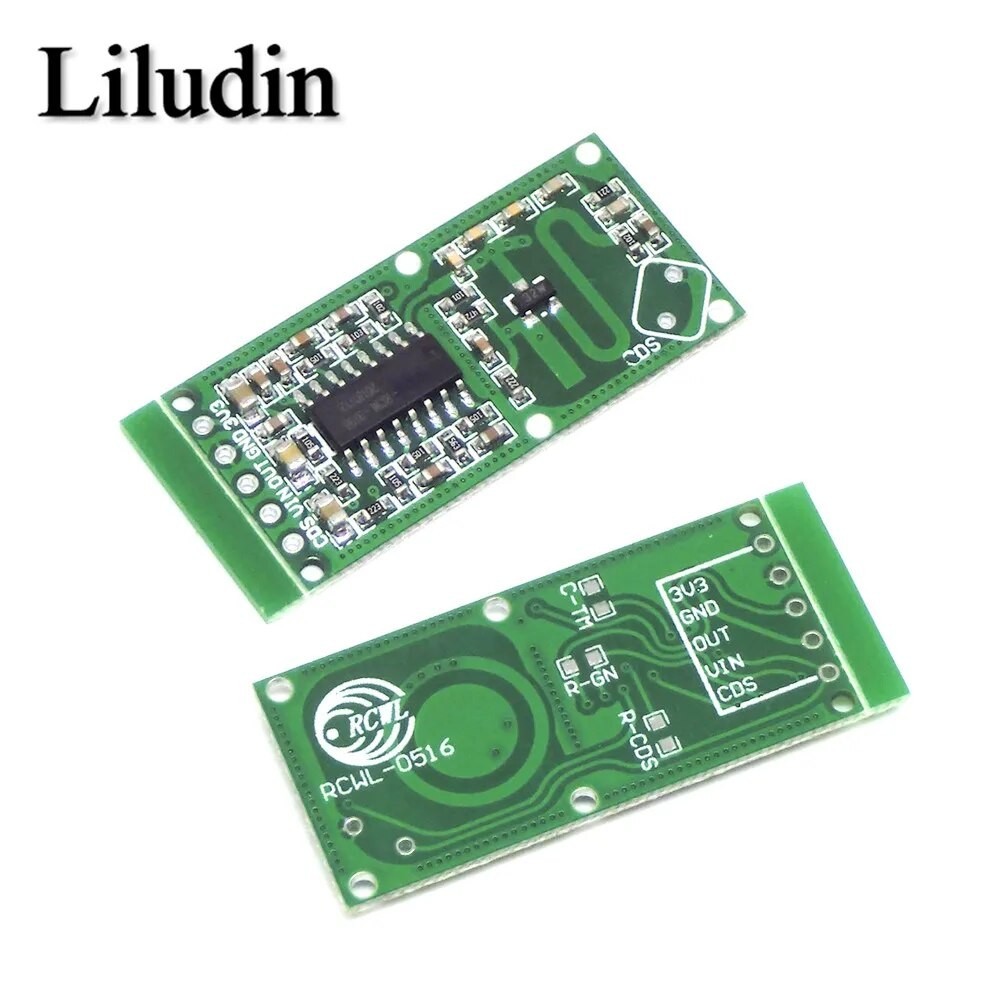 RCWL-0516 Microwave Radar Sensor Module Human Body Induction Switch ...