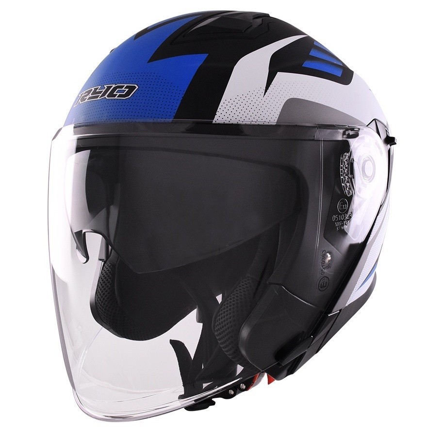 RYO Motorcycle Open Face Helmet RO-3 SB-31 Venting Graphics | Shopee ...