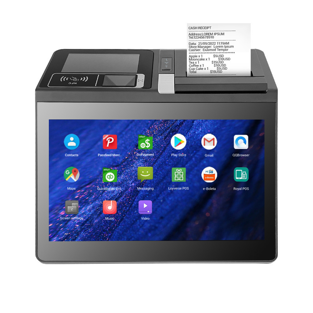 11.6'' Android 11 Win 10 Mini Cash Register Point Of Sale Systems Pos ...