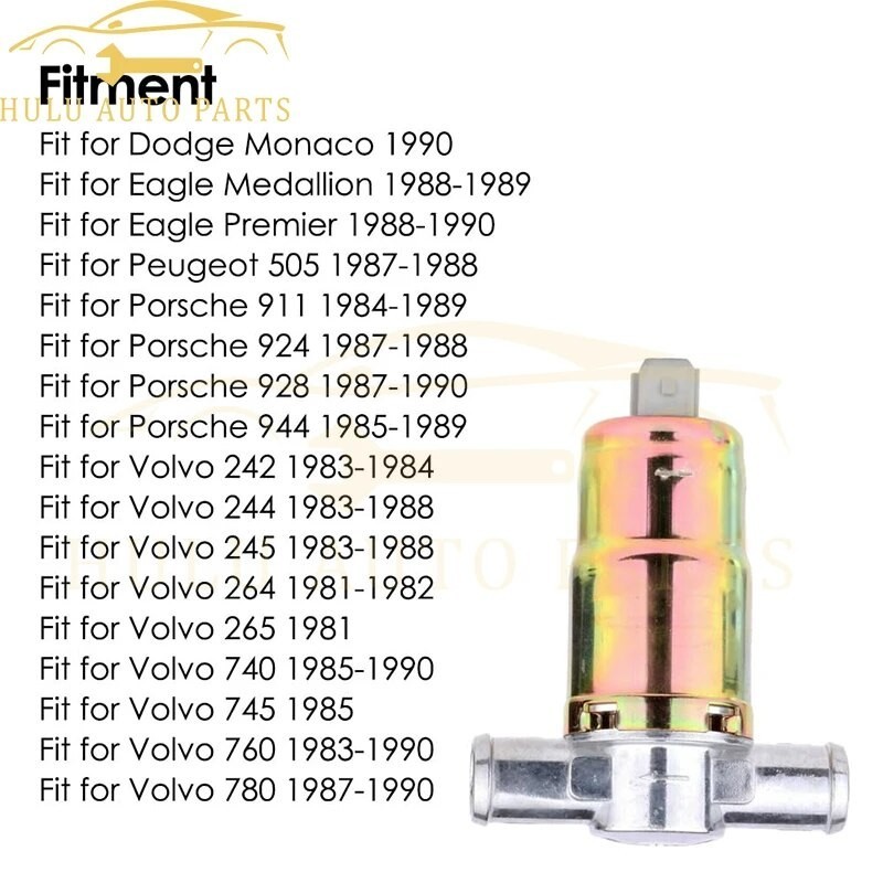 89z 0280140501 Idle Air Control Valve for Porsche Volvo 740 760 780 244 ...