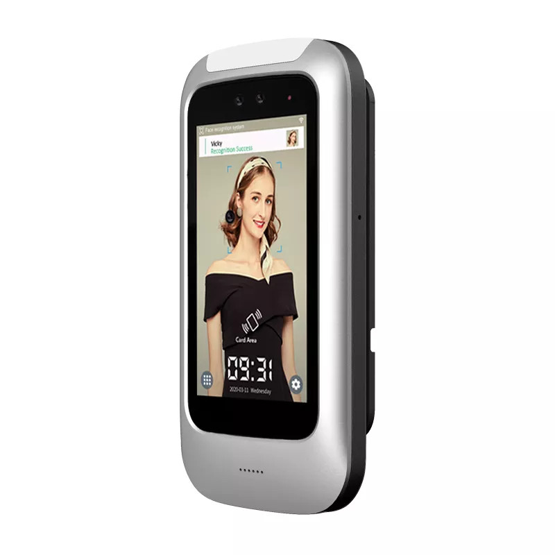 3000Users 5inch Touch Screen Face Recognition Time Attendance WiFi PC Software/Cloud TCP IP ...