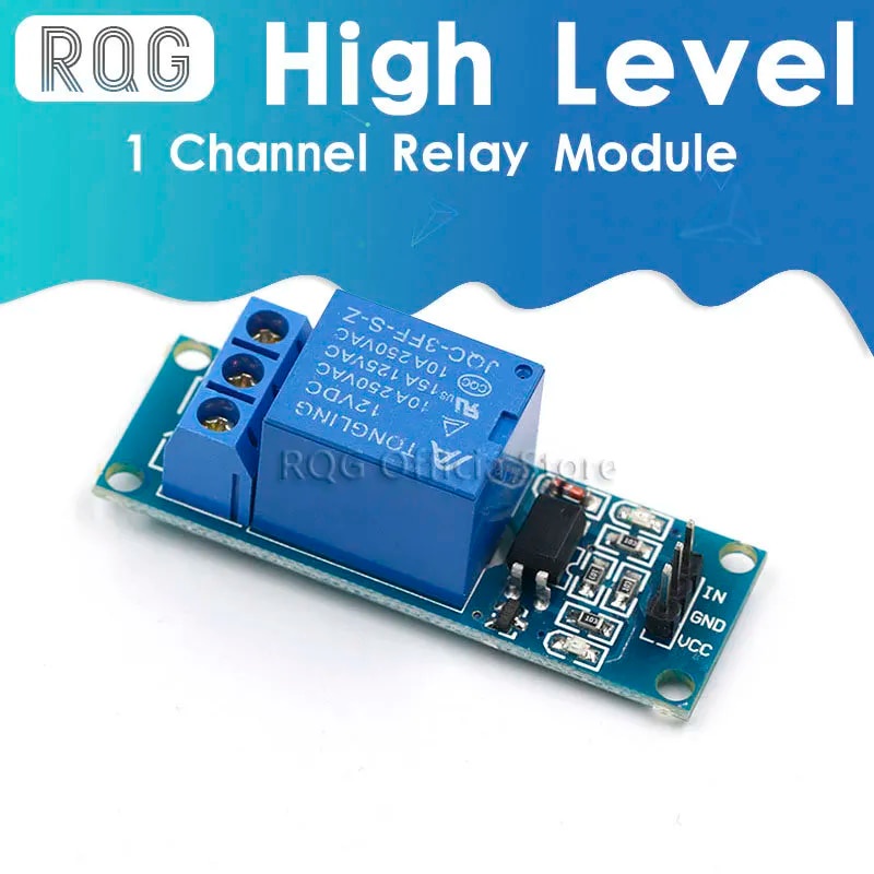 1 Channel 12V relay module with optical coupling isolation relay MCU ...