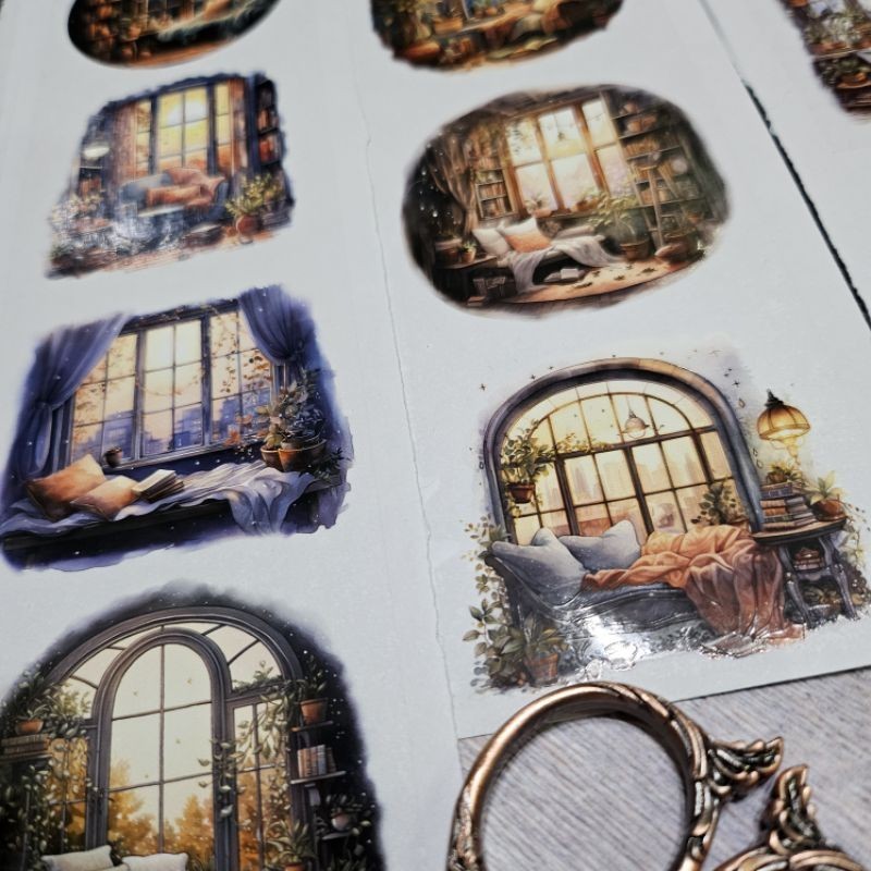 Mistula Windows Matte PET Masking Washi Tape Loop (Sample) | Shopee ...