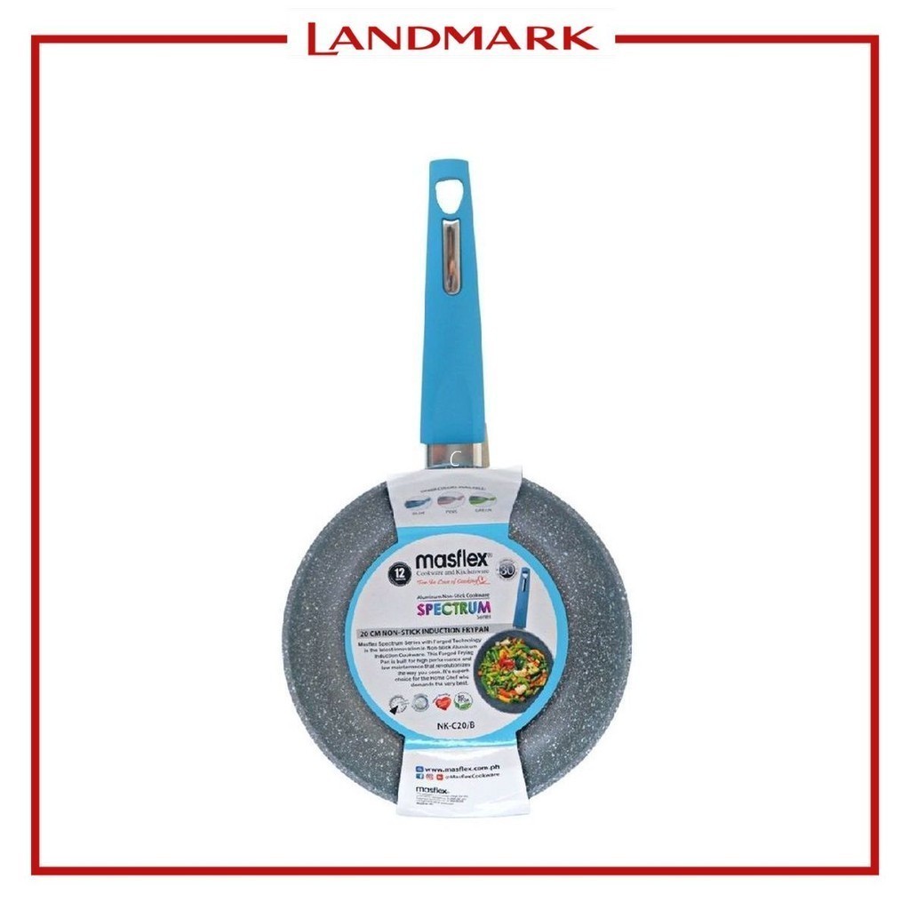 Masflex Spectrum Induction Fry Pan - Blue | Shopee Philippines