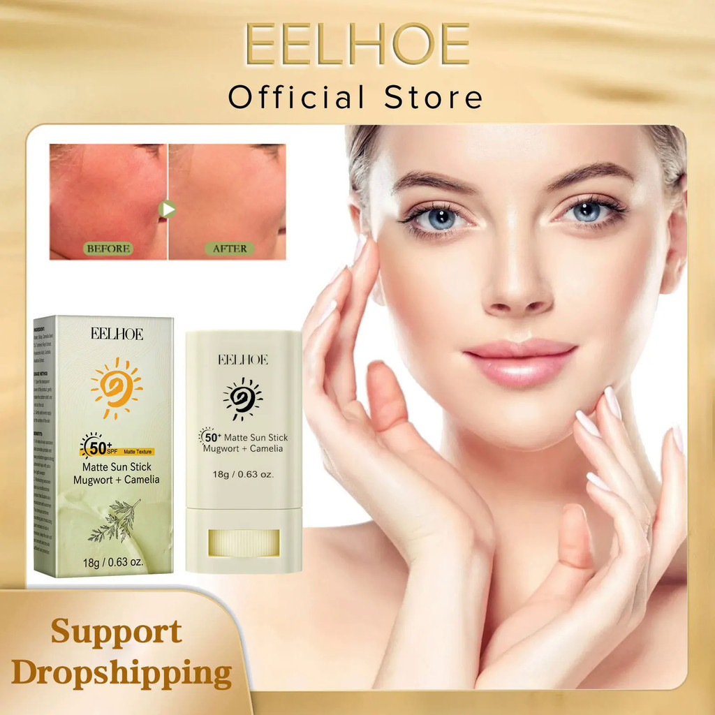 Eelhoe Matte Sun Stick Sunscreen Refreshing Spf 50 Uv Protective Oil