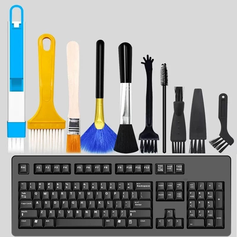 Keyboard Cleaning Brush Set For Laptop Keyboard Gap Dust Soft Brushes ...