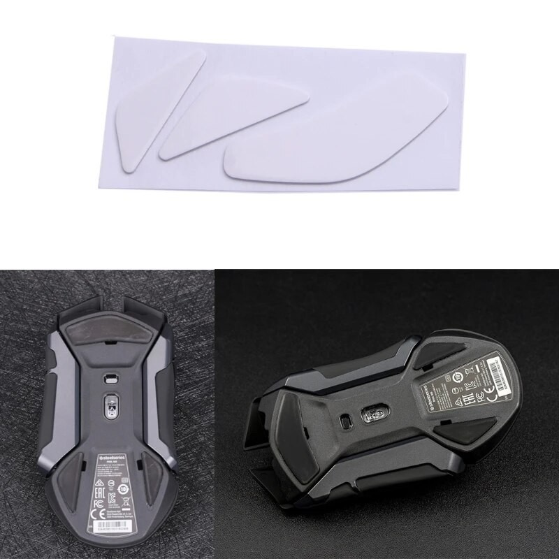 1Set Mouse Skates Feet Pad Mouse Feet Sticker for Steel Serie RIVAL 600 ...
