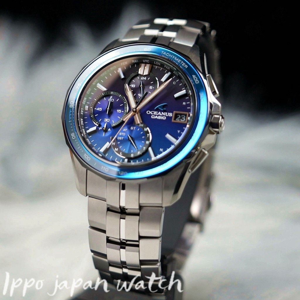 JDM WATCH ★ OCW-S7000A-2A Casio OCEANUS Series Poseidon Titanium Alloy Optical Power Sapphire ...