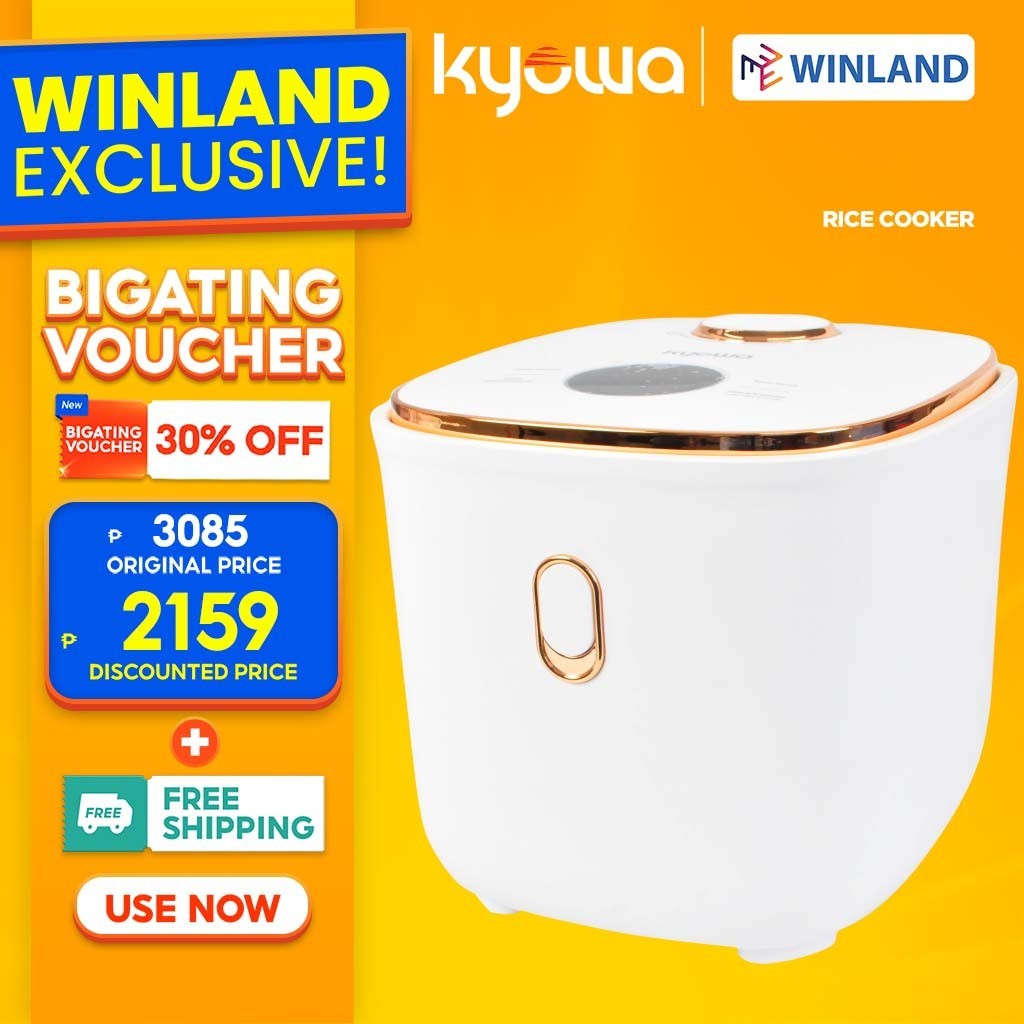 Kyowa by Winland 1L Low Sugar Rice Cooker Double Sided Non-Stick ...