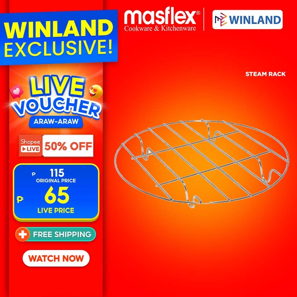 Masflex by Winland high-quality big Stainless Steel Steam Rack SS-SR3 ...