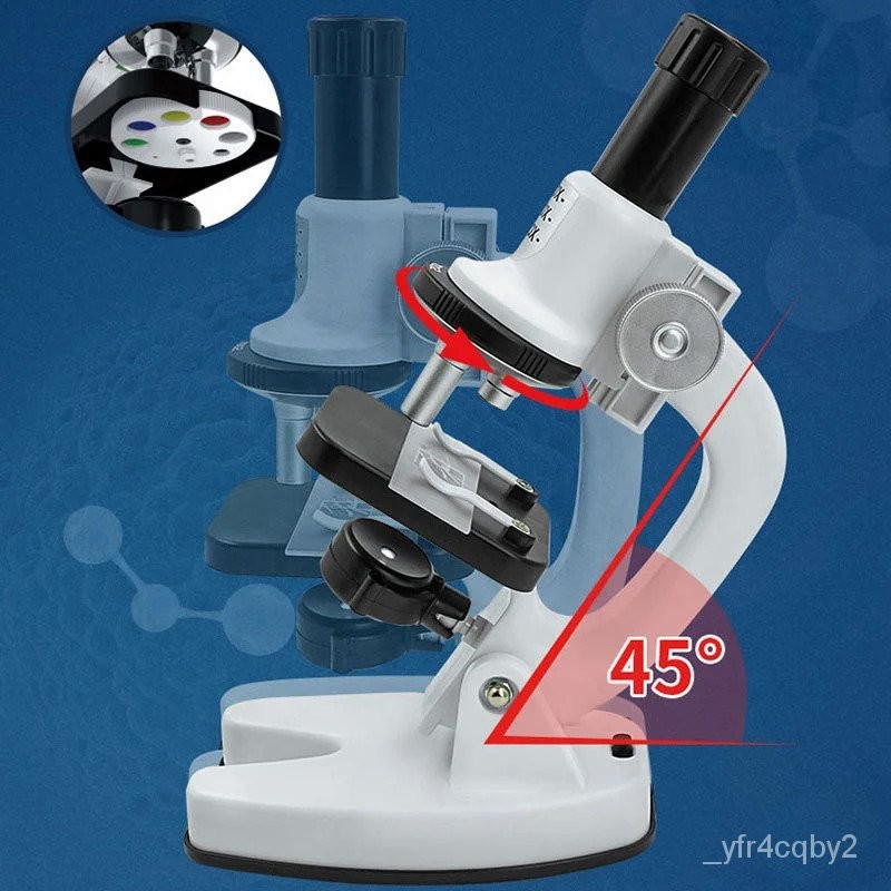Zoom Microscope Biology Lab LED 1200x School Children Science ...
