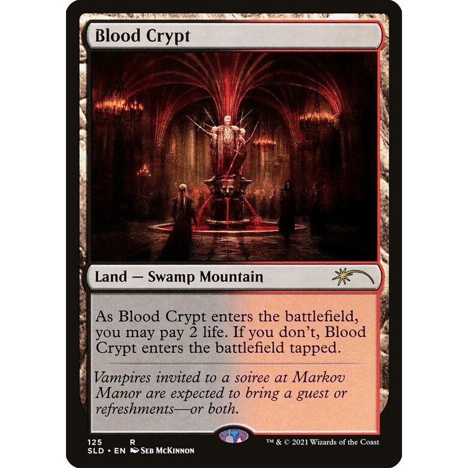 MTG Proxy Card - Blood Crypt | Secret Lair Drop (SLD) | Shopee Philippines