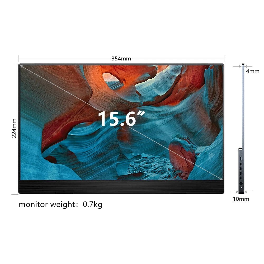 15.6 IPTV Smart Monitor APP Store Google Play Wireless Projection ...