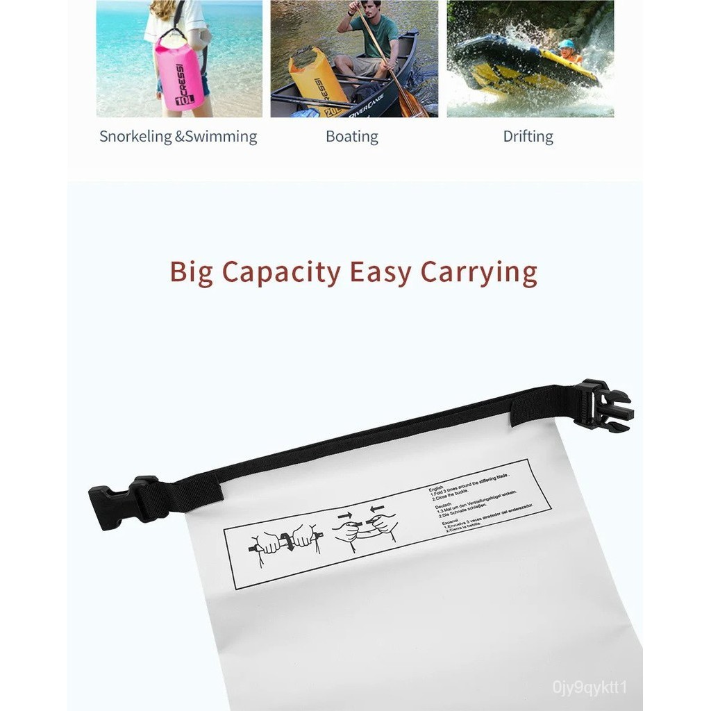 Cressi Dry Bag Diving Bags Big Volume Diving Equipment Bag Waterproof ...