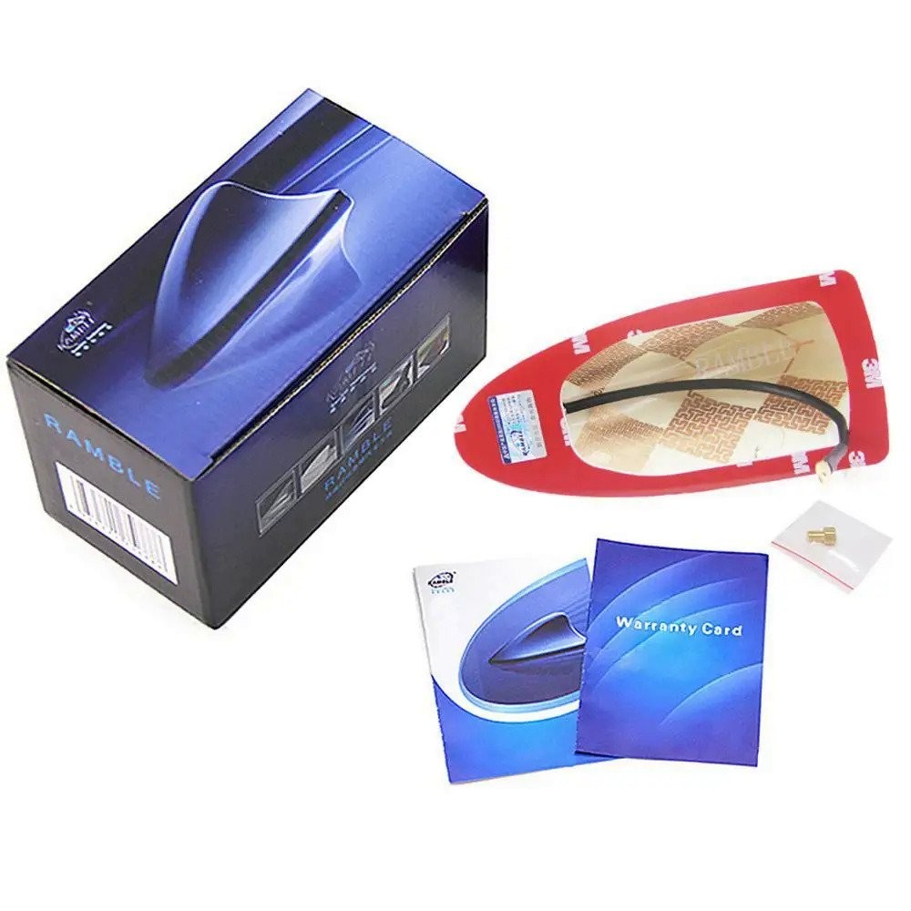 RAMBLE For Mitsubishi Lancer 9 10 x Accessories Car Shark Fin Antennas ...