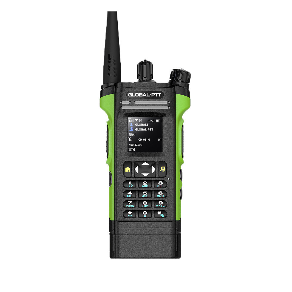 6500 Global-ptt PoC Radio Dual Mode 4G LTE UHF PTT Two-Way Radio Walkie ...