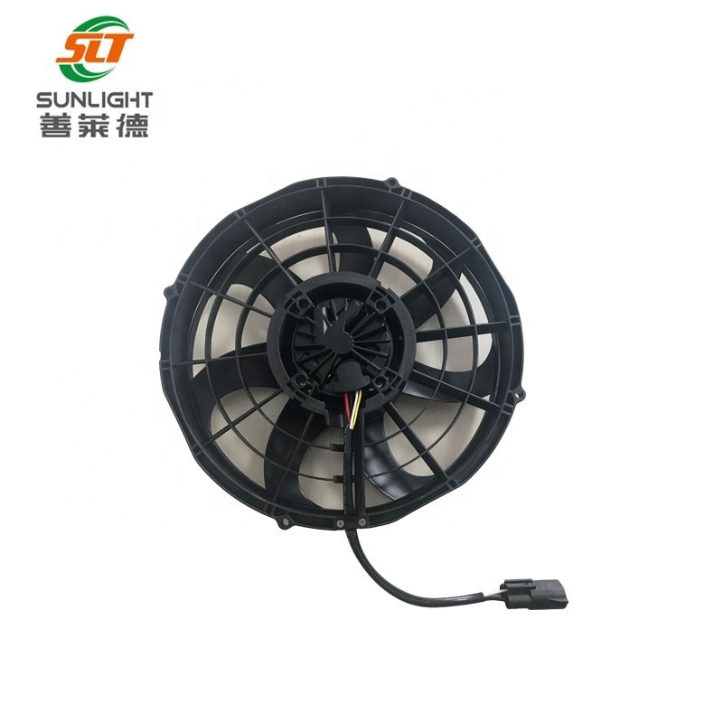 * 14 inch 12v dc brushless cooling fan fan truck car electronic ...