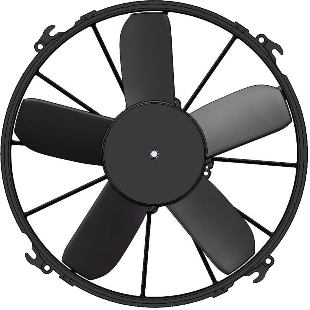 Bus used DC condenser fan for bus AC system universal Auto condenser ...