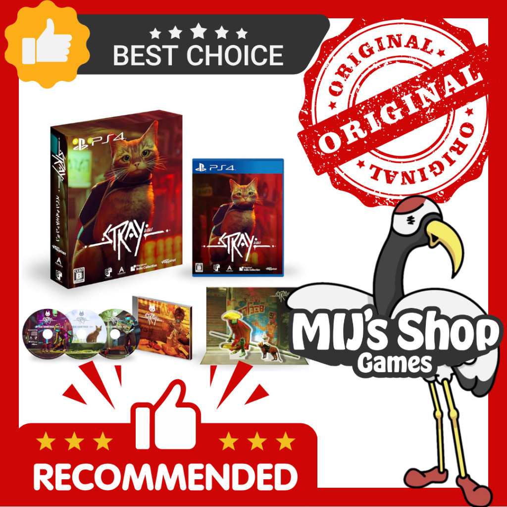Stray Special Edition -PS4【Direct from japan】 | Shopee Philippines
