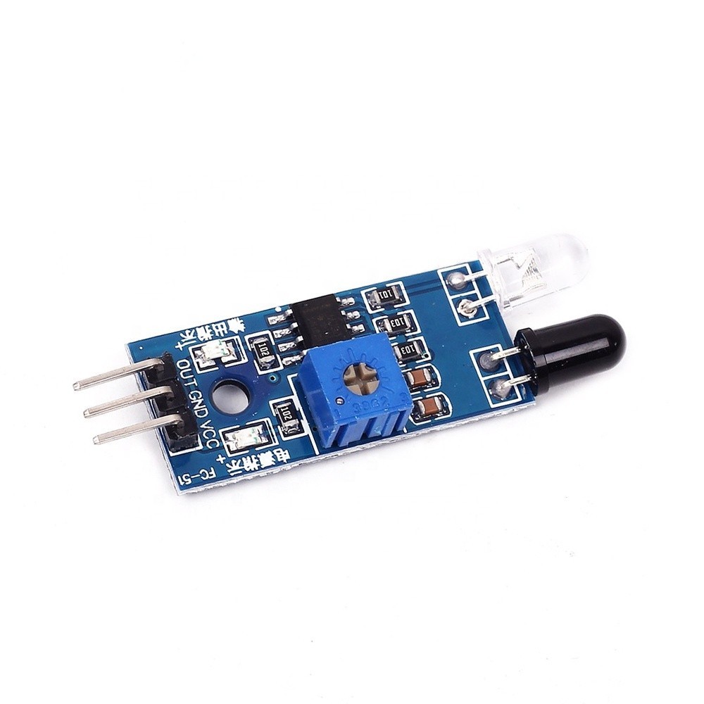 Smart Car Obstacle Avoidance Sensor Module Barrier IR Infrared Module ...