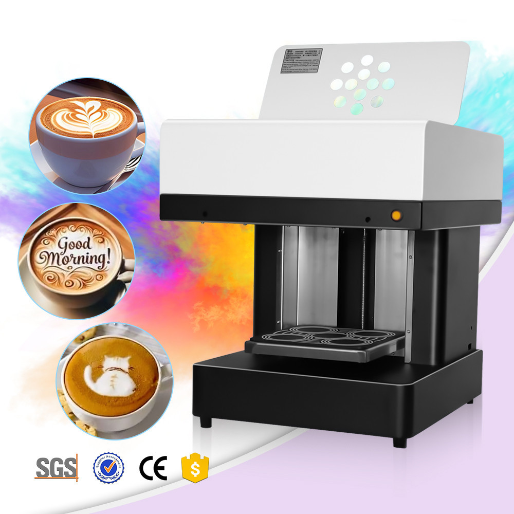 Food printer Digital Inkjet Coffee Printer Portable cake printer edible ...
