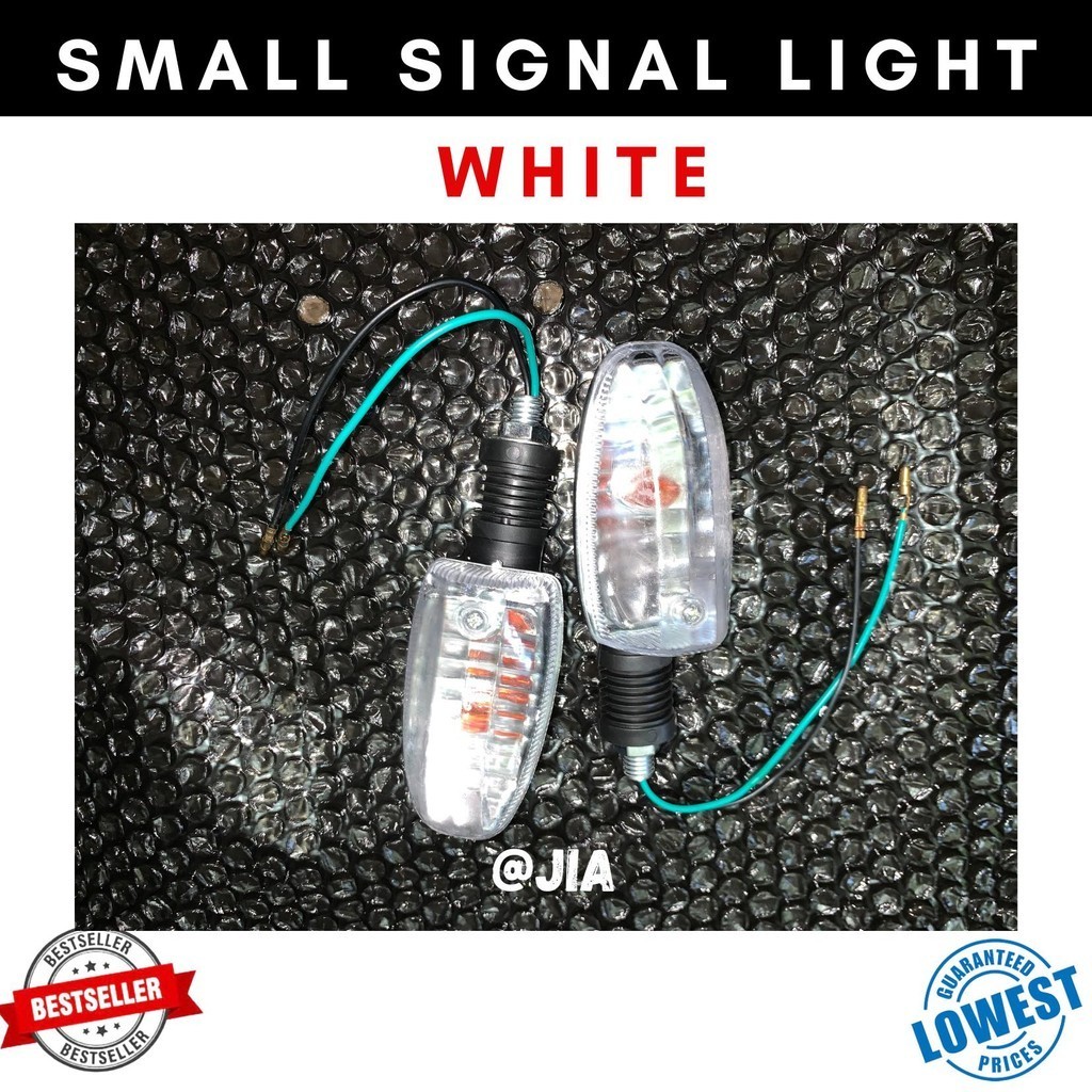 SMALL WHITE Signal Light For SMALL WHITE Signal Light For YAMAHA MIO ...