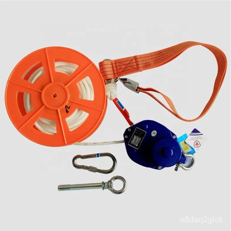 High building fire safety escape rescue wire rope lifesaving descent control device | Shopee ...