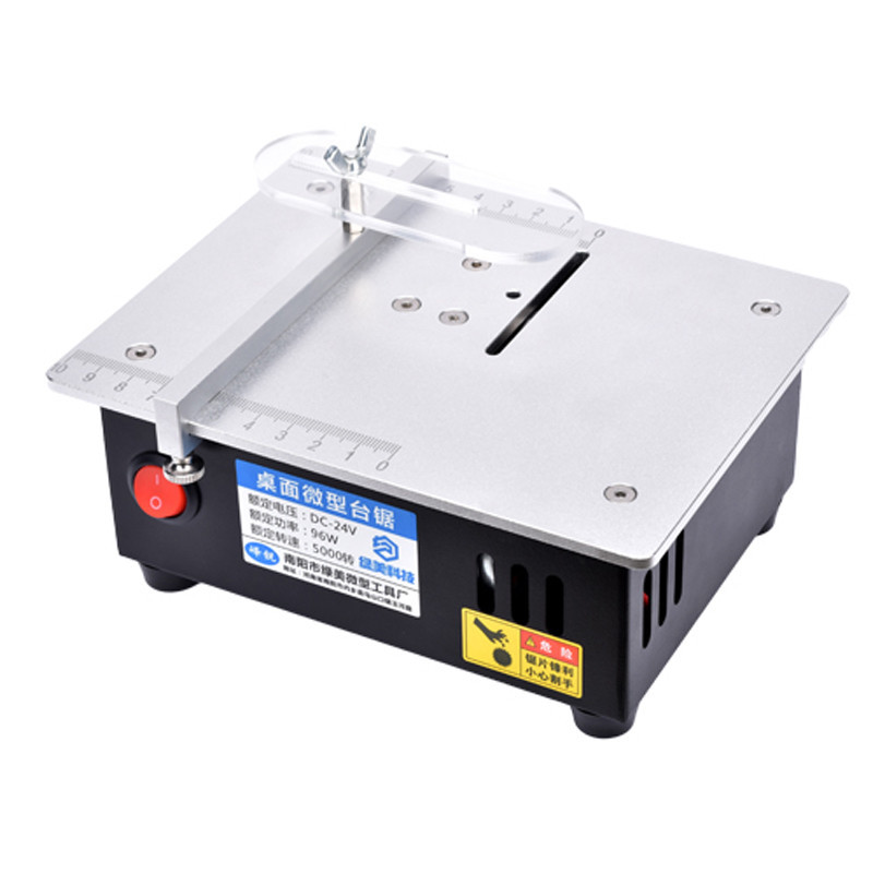 ♥Precision Desktop S1 Mini Table Saw DIY Acrylic PCB Cutting Desktop ...