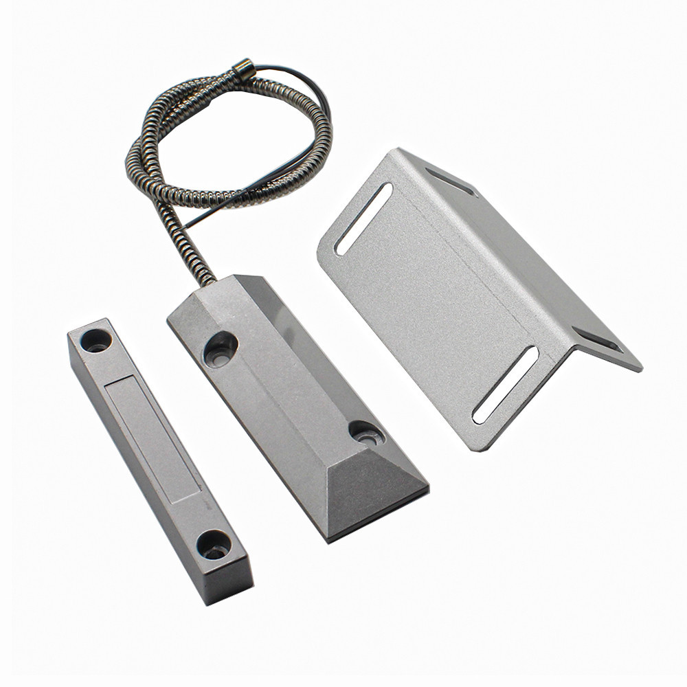 Surface Mounted Wired Magnetic Metal Alarm Door Windows Sensor Detector ...