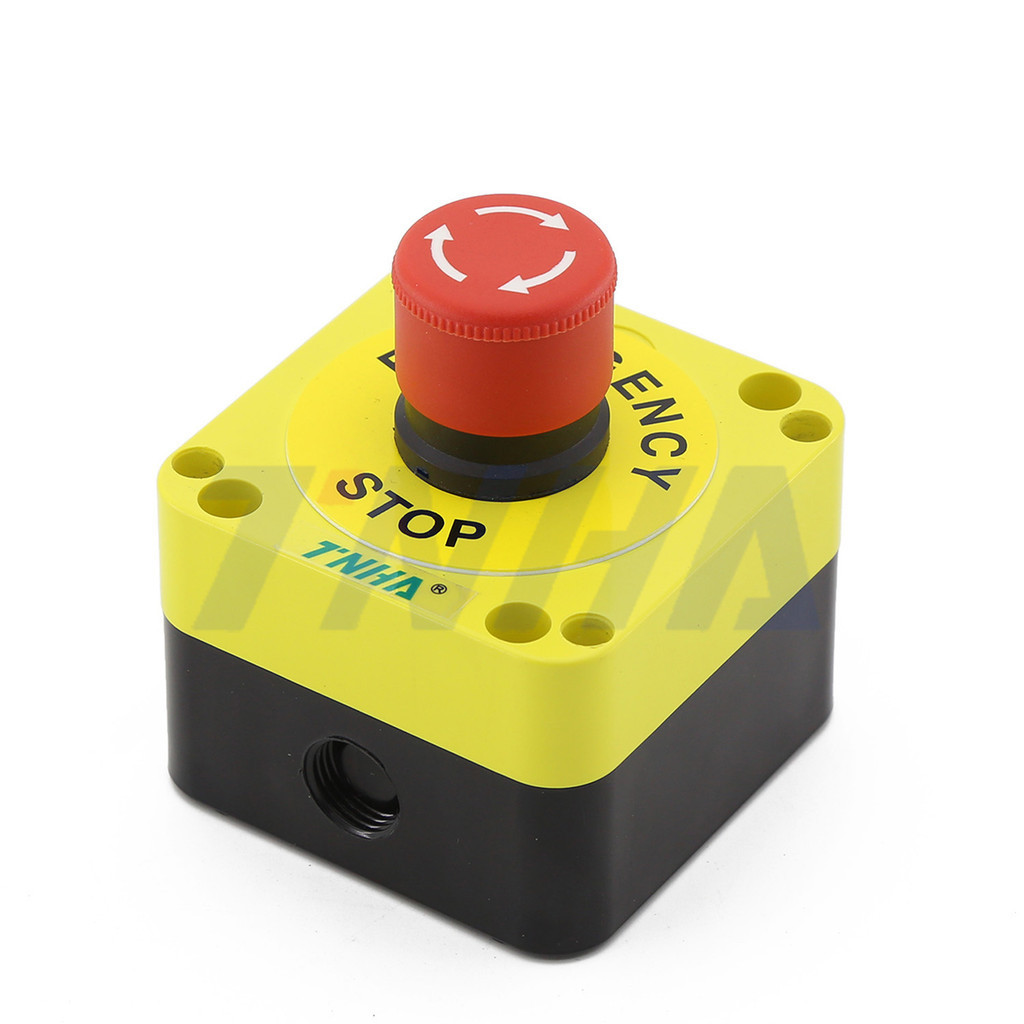 TNHA IP65 Waterproof Push Button Switch Control Station Box Emergency ...