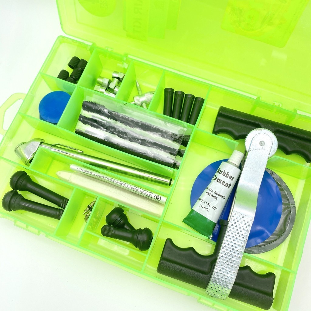 Auto accessory tools tire repair, car tire repair tool kit, 54 pcs ...