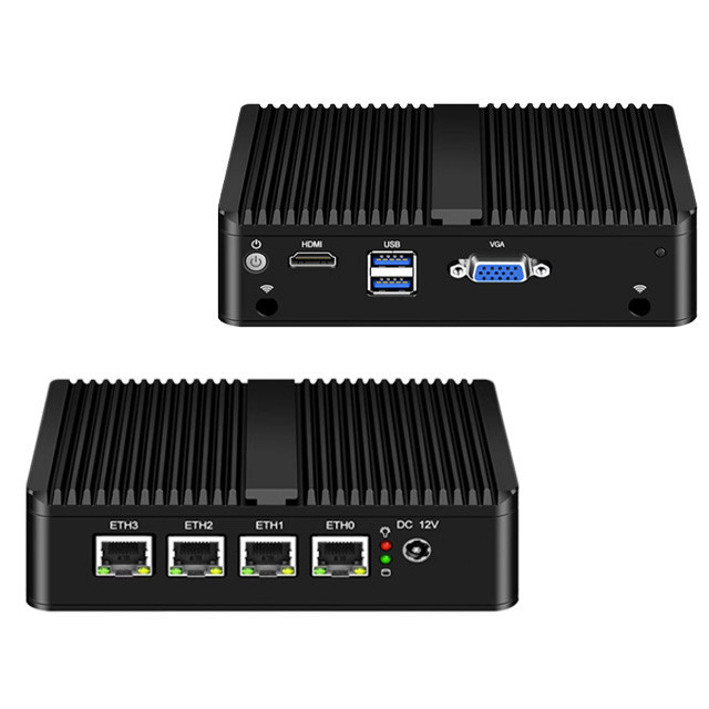 Industrial firewall Router 10th Gen Core J4125 nic mini pc Pfsense with ...